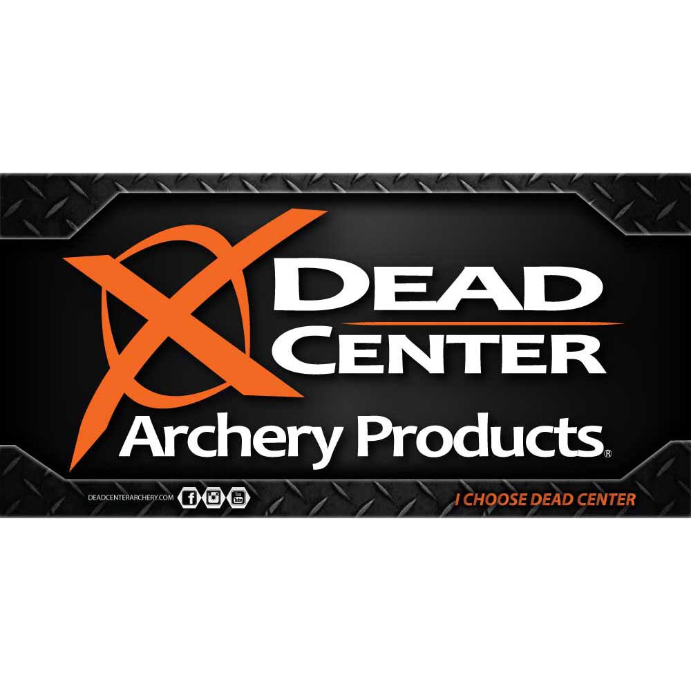 Dead Center Logo Banner - 4x2 ft. – Dead Center Archery